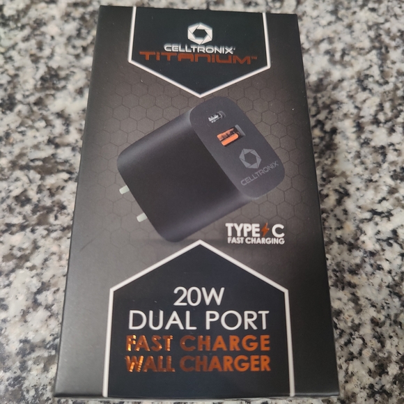 Cell Phones & Accessories | Celltronix 2w Dual Port Charger Black And ...